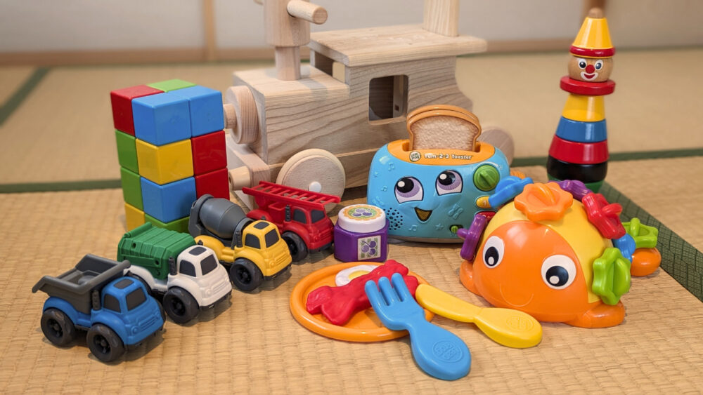 【動画でわかるトイサブブログ】1歳6ヵ月~1歳7ヵ月のトイサブおもちゃをレビュー！ - 年子姉妹と博士パパのおうちちいく
